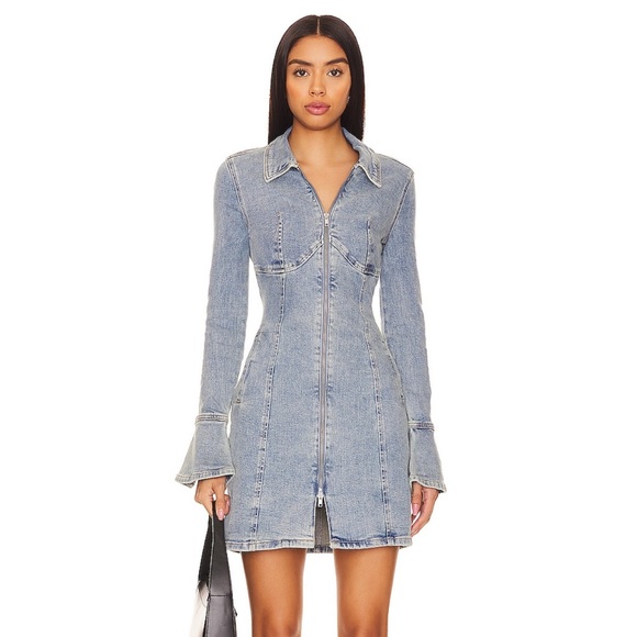 REVOLVE | Dresses | Revolve Denim Dress In Smooth Talker | Poshmark